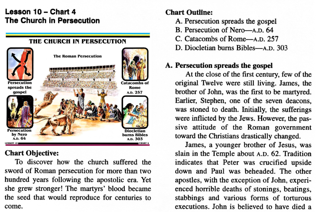 Lesson 10 Chart 4 | Helping One Another By Prayer