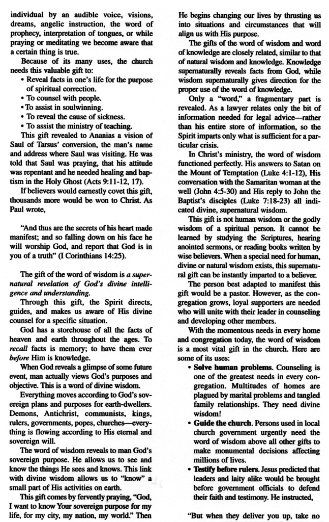 Lesson 9 Chart 4 | Helping One Another By Prayer